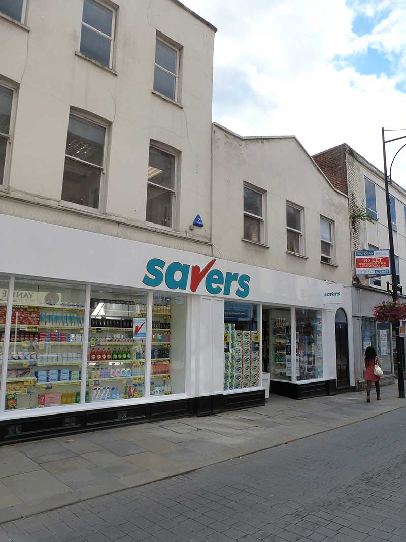 Savers store, High street, High Wycombe – The Great Northern Tiling ...