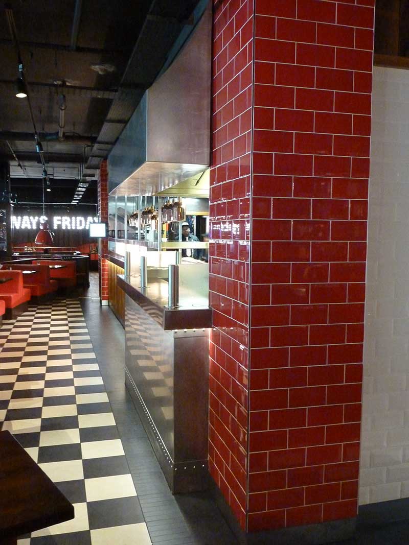 TGI Restaurant –Wembley Stadium, London | The Great Northern Tiling ...