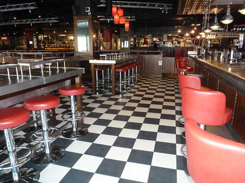 TGI Restaurant –Wembley Stadium, London | The Great Northern Tiling ...